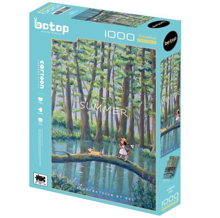 BOTOP Puzzles | Seasons | Summer | 1000 Piece Jigsaw Puzzle | Brisbane ...